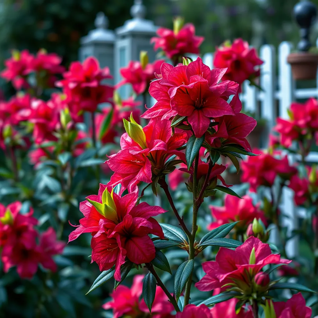 Azaleas in Shade: Cultivating Beauty in Low-Light Gardens