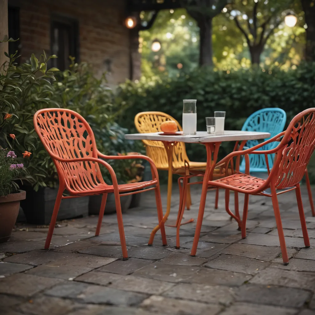 Explore Bright Colored Patio Chairs for Outdoor Design