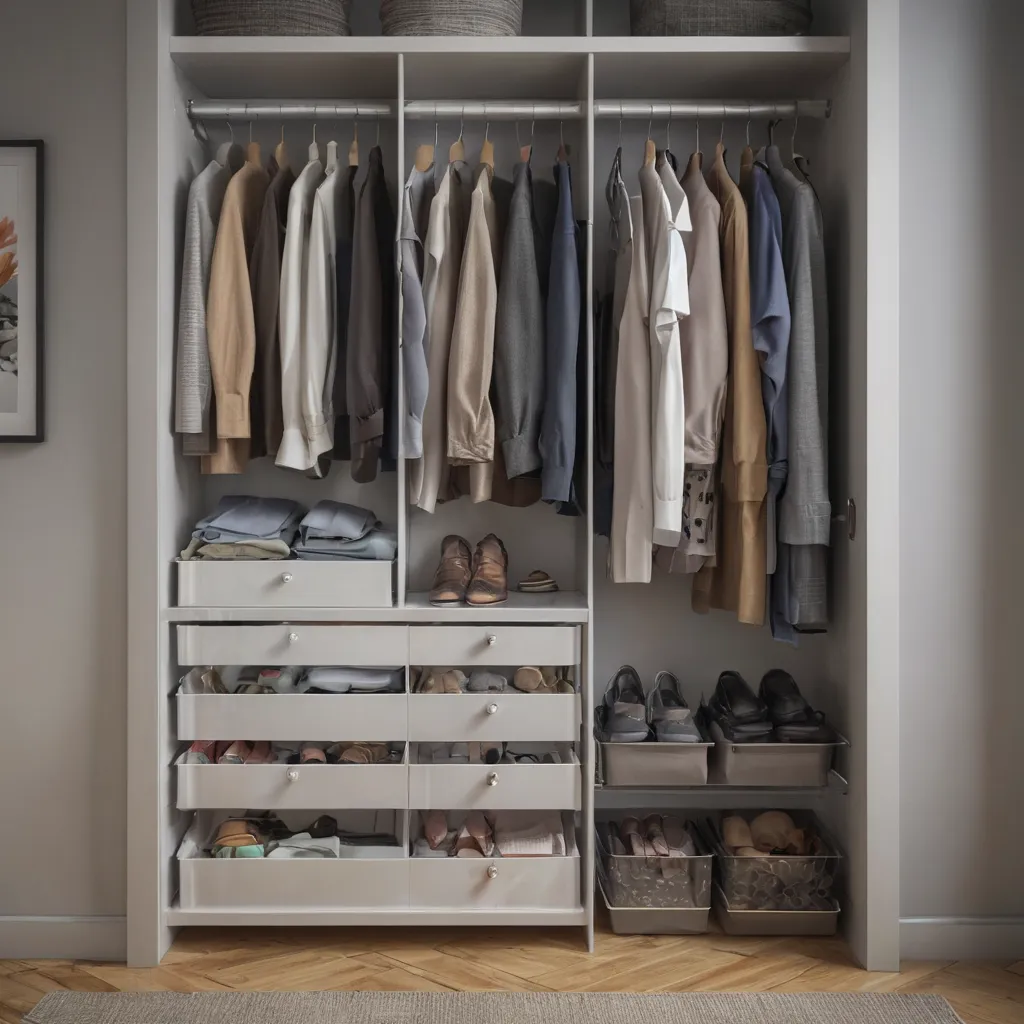 Compact Closet Organizers: Space & Functionality