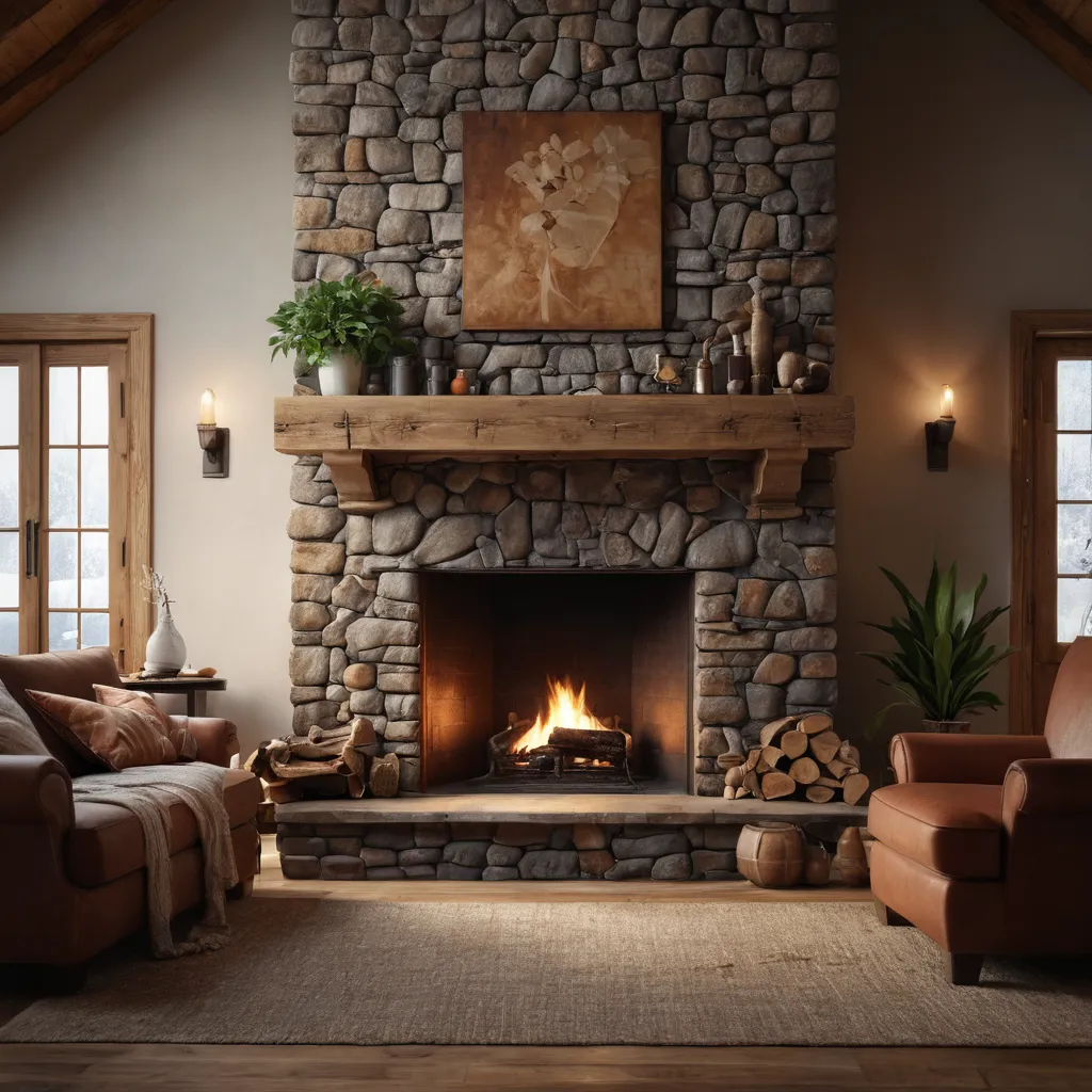 Rustic Fireplace Decor: Blending Tradition and Style