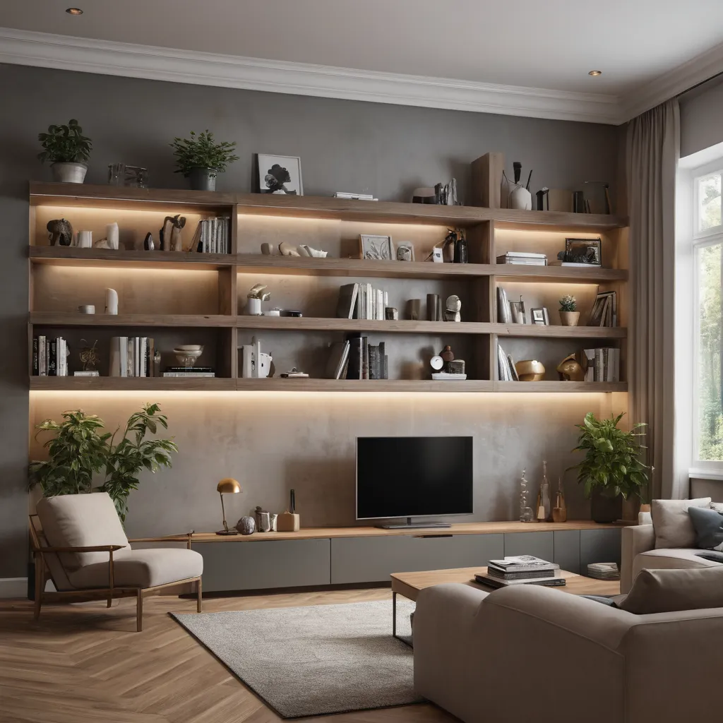 Built-in Units for Living Rooms: Benefits and Designs