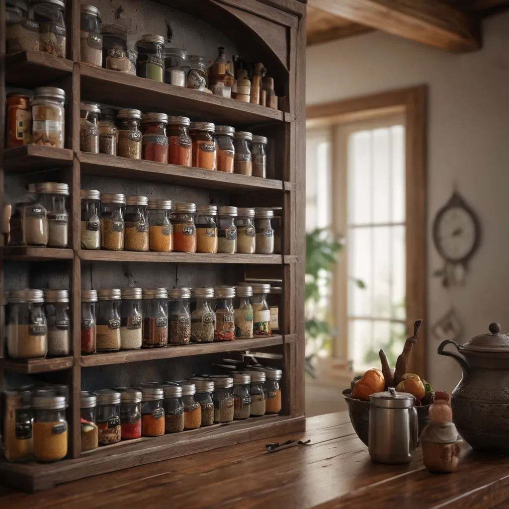 Exploring Creative Spice Rack Design and Functionality