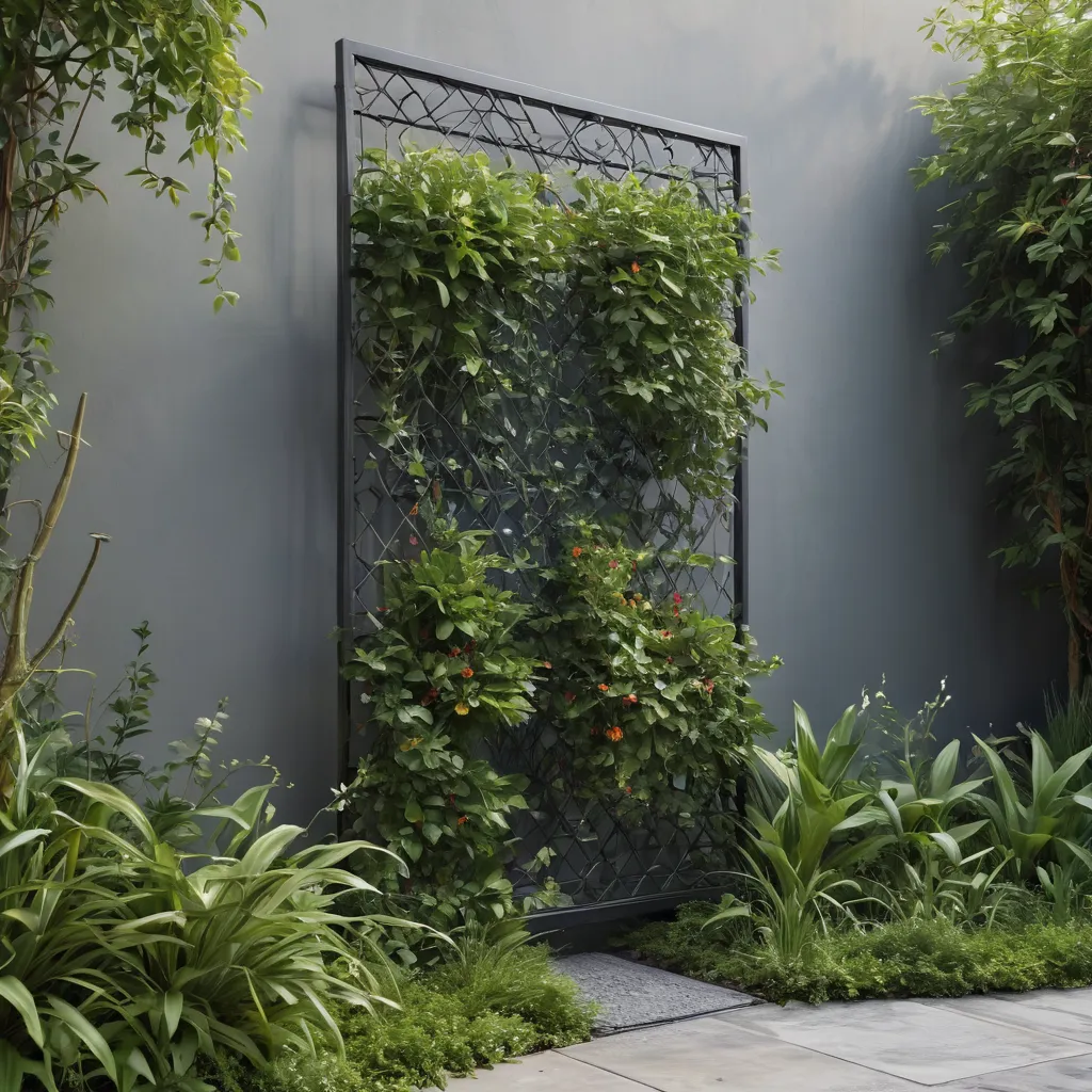 Versatile Steel Trellis Panels in Modern Design