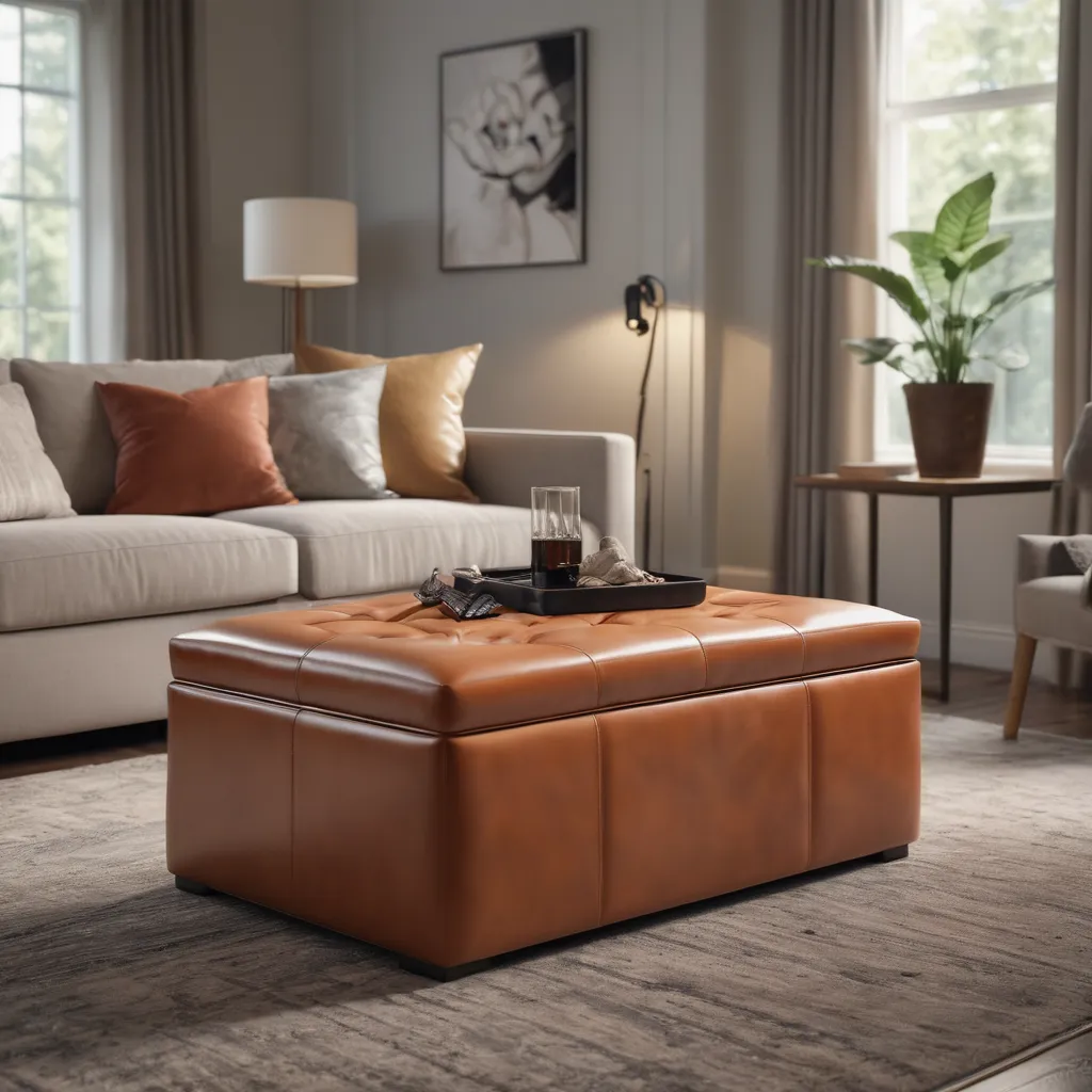 Elevate Your Space with Stylish Storage Ottomans