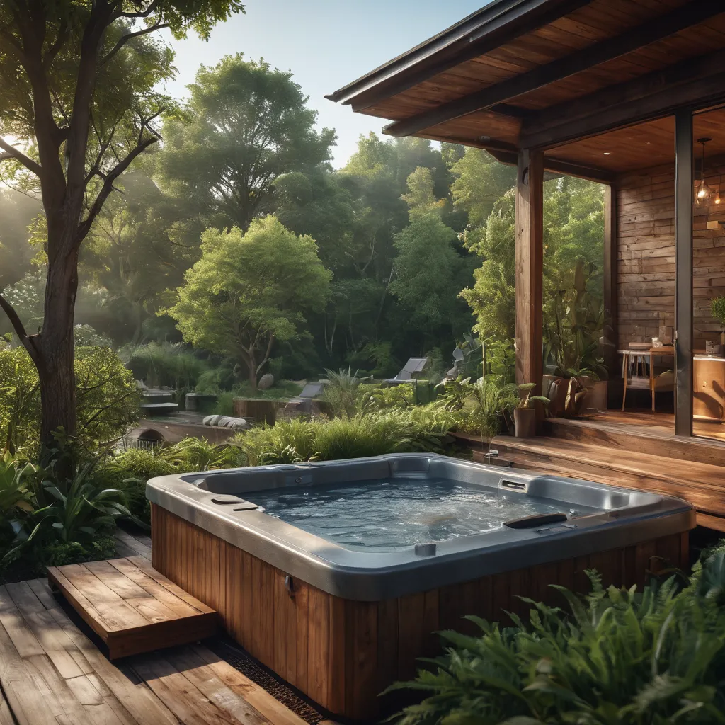 Elevate Outdoor Spaces with Wooden Hot Tub Surrounds
