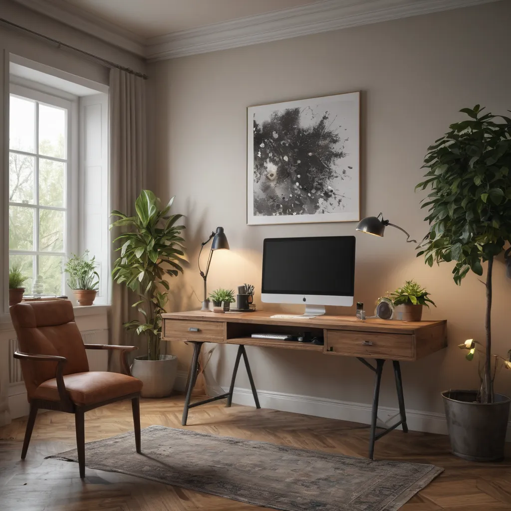 Incorporating a Desk into Your Living Room