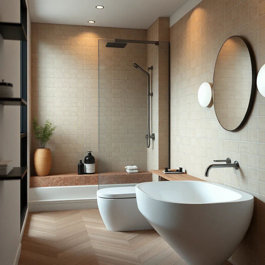 Creative Tiling Ideas for Small Bathrooms