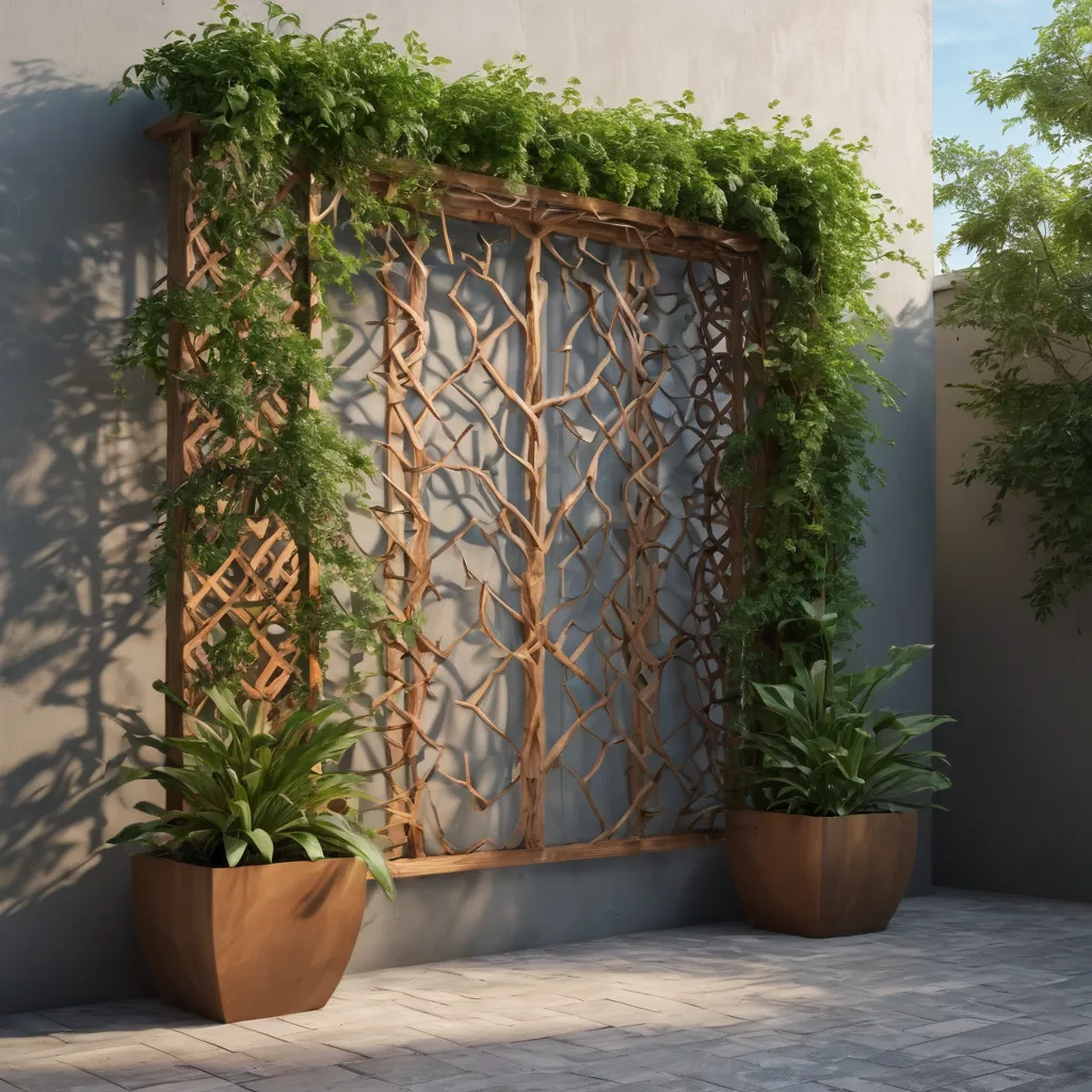 Modern Wood Trellis: Design and Function Explained