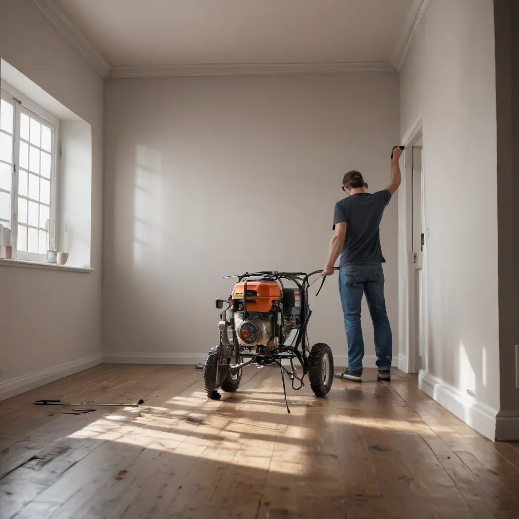 Mastering Interior Wall Painting with an Airless Sprayer
