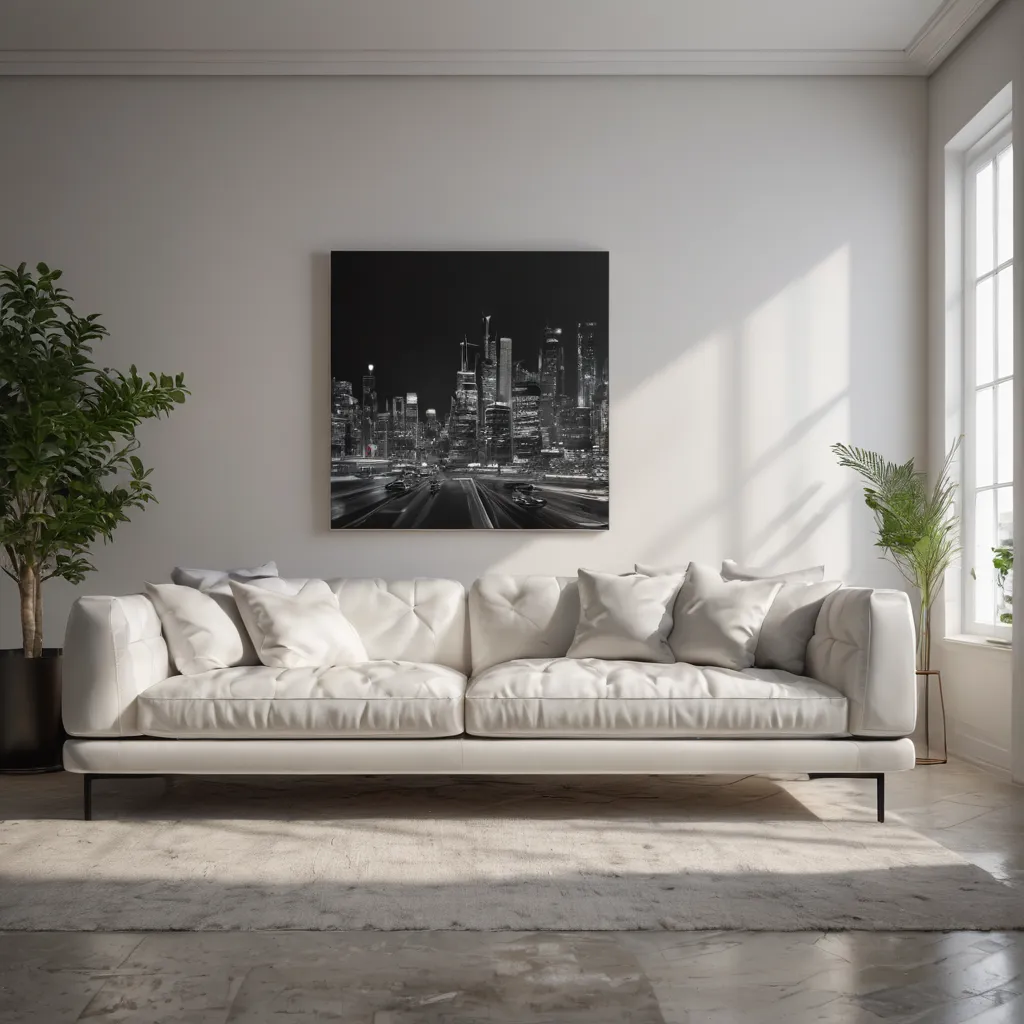 The Essence of a White Comfortable Couch in Contemporary Interiors